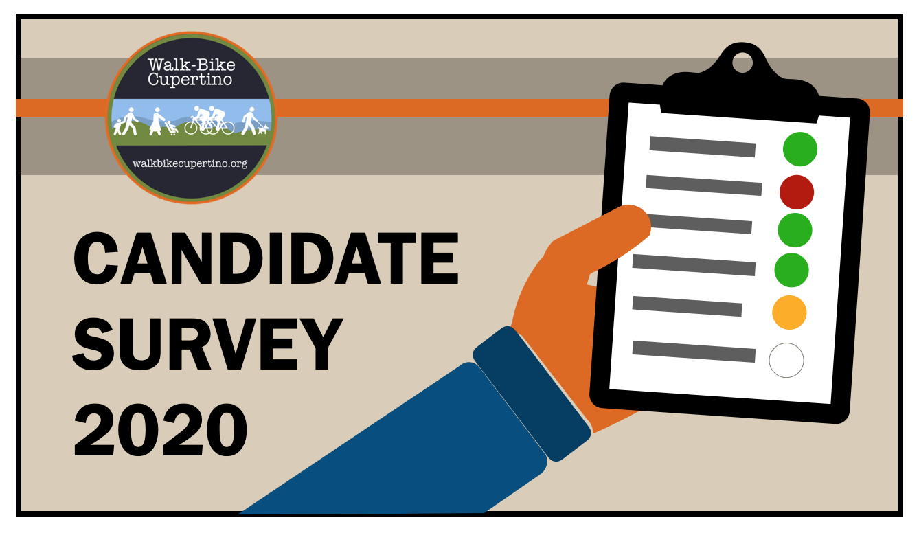 FAQs on our 2020 Candidate Survey | Walk Bike Cupertino