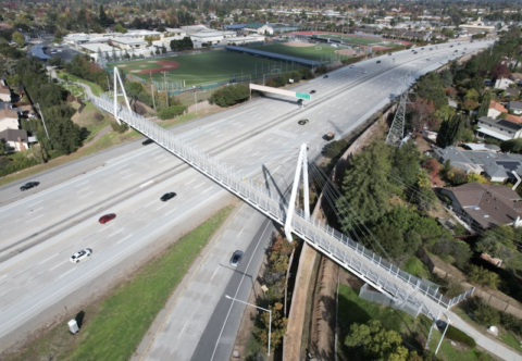 Cupertino’s Don Burnett Bridge is a success on many levels | Walk Bike ...