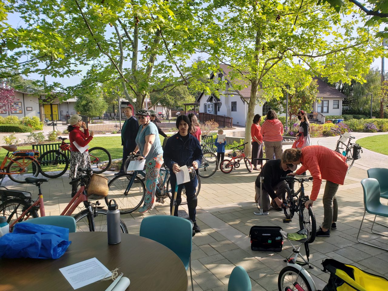 Blessing of the Bikes at St Jude’s Episcopal Church | Walk Bike Cupertino