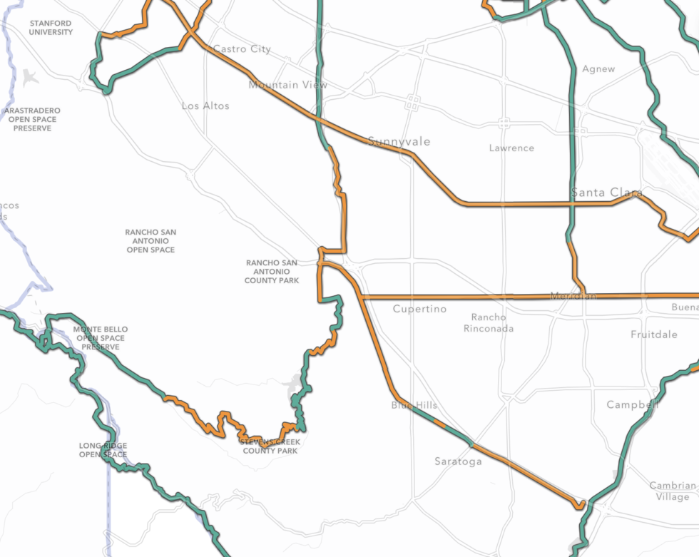 A Vision for over 2600 miles of Bay Area Trails | Walk Bike Cupertino